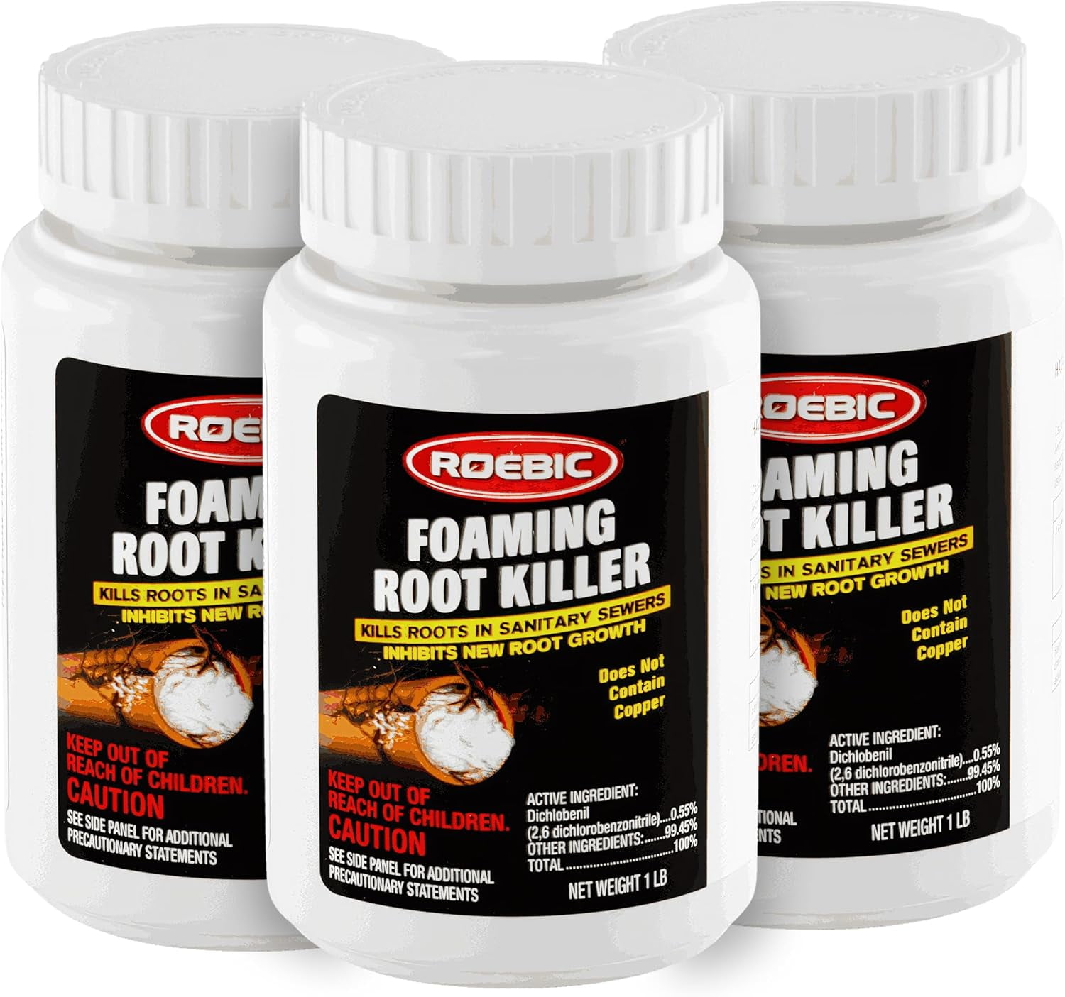 FRK Foaming Tree Root Killer, Chemical Septic System, Drain Field and ...