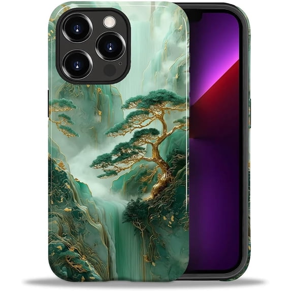 FRKSMD-Case for iPhone 13 Pro,Shockproof Hard Shell + Soft Silicone 2 ...