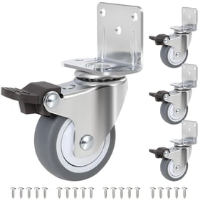 Side Mount Casters for Furniture and DIY Projects in Home Improvement