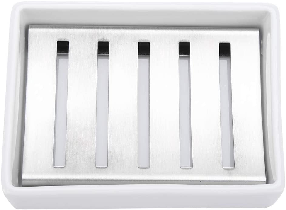 FRKSMD-Soaps Case with Drainage Layer, Ceramic Draining Soaps Bar ...