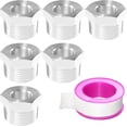 FRKSMD-Stainless Steel Reducer Hex Bushing Threaded Pipe Fitting 1/2 ...