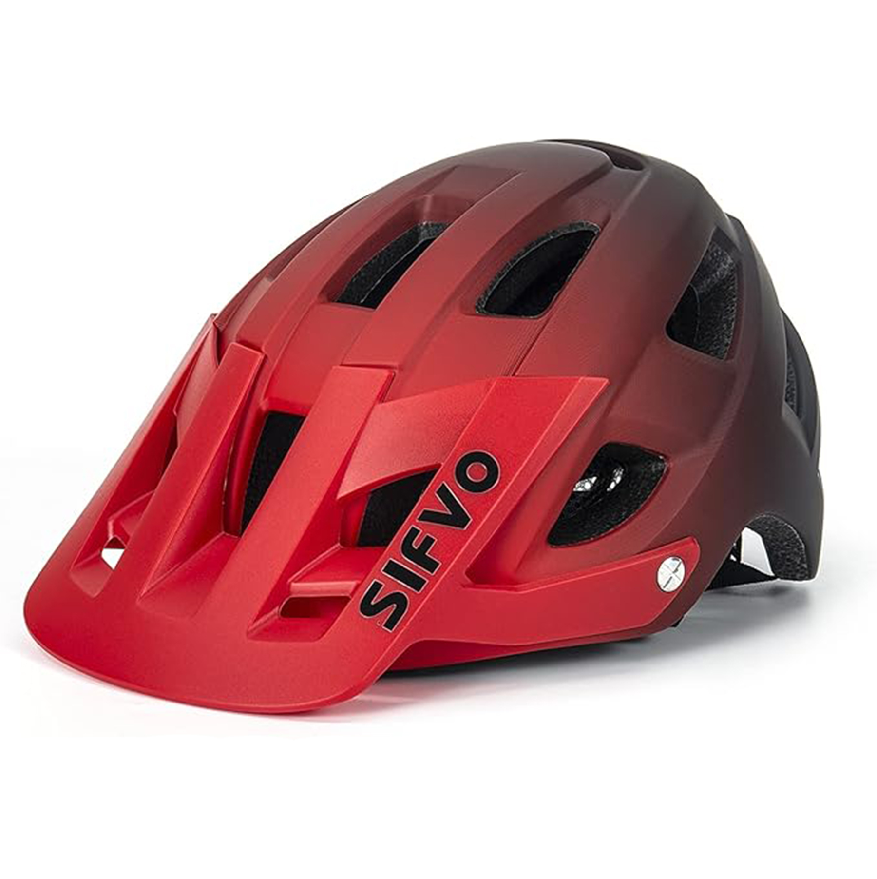 FROFILE MTB Helmets for Men Women - (Medium, Red Black) Adults Mountain ...