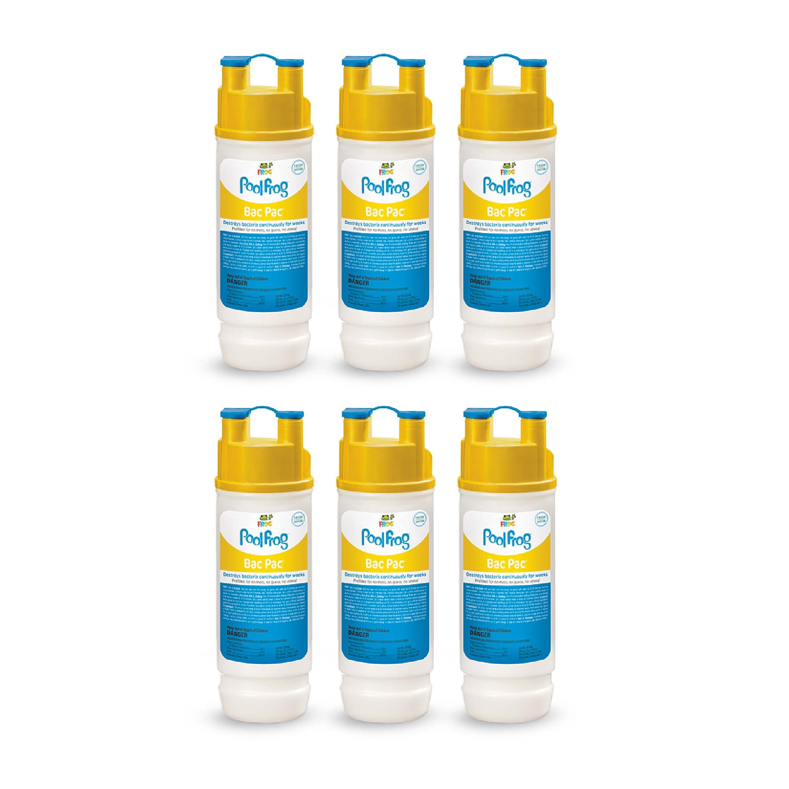 FROG Bac Pac Replacement HMF23 Chlorine Cartridges for use with Pool ...