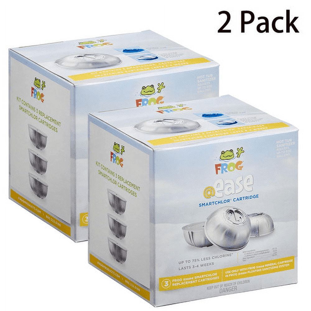 FROG @Ease Replacement SmartChlor Chlorine Cartridge - 6 Pack - Walmart.com