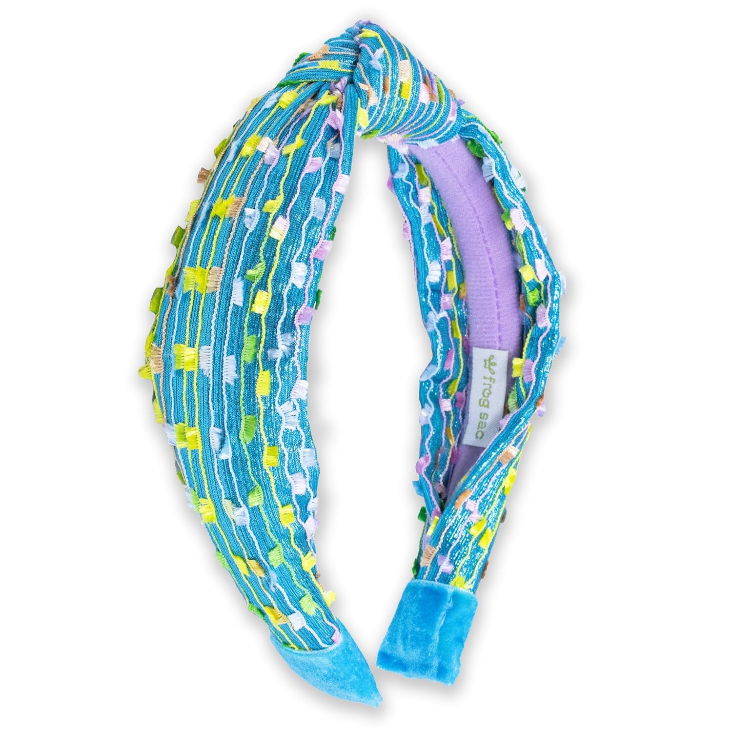 FROG SAC Confetti Knotted Headband for Girls, Knot Hair Bands for Kids ...