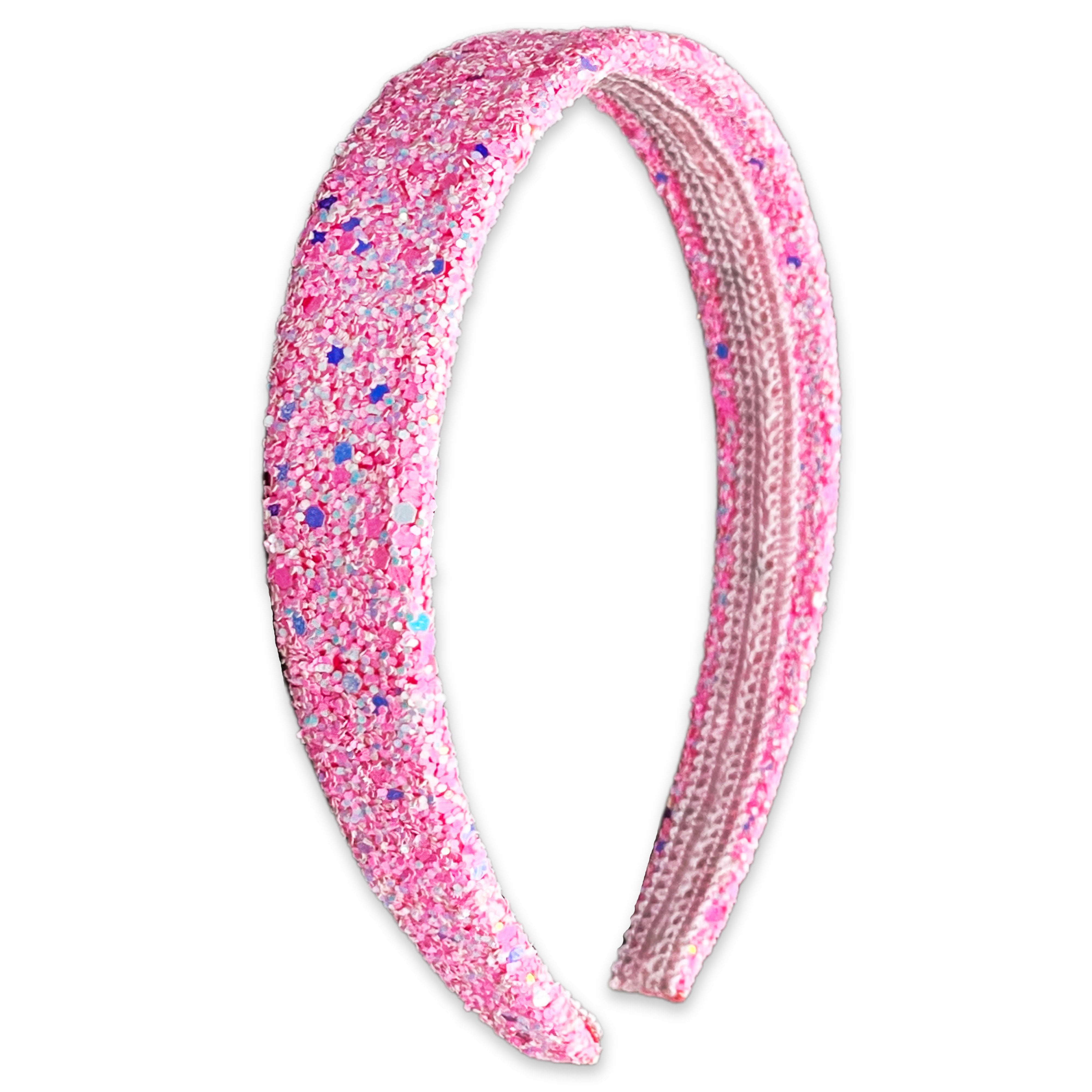 FROG SAC Glitter Headband for Girls, Kids Sparkly Wide Headband, Cute ...