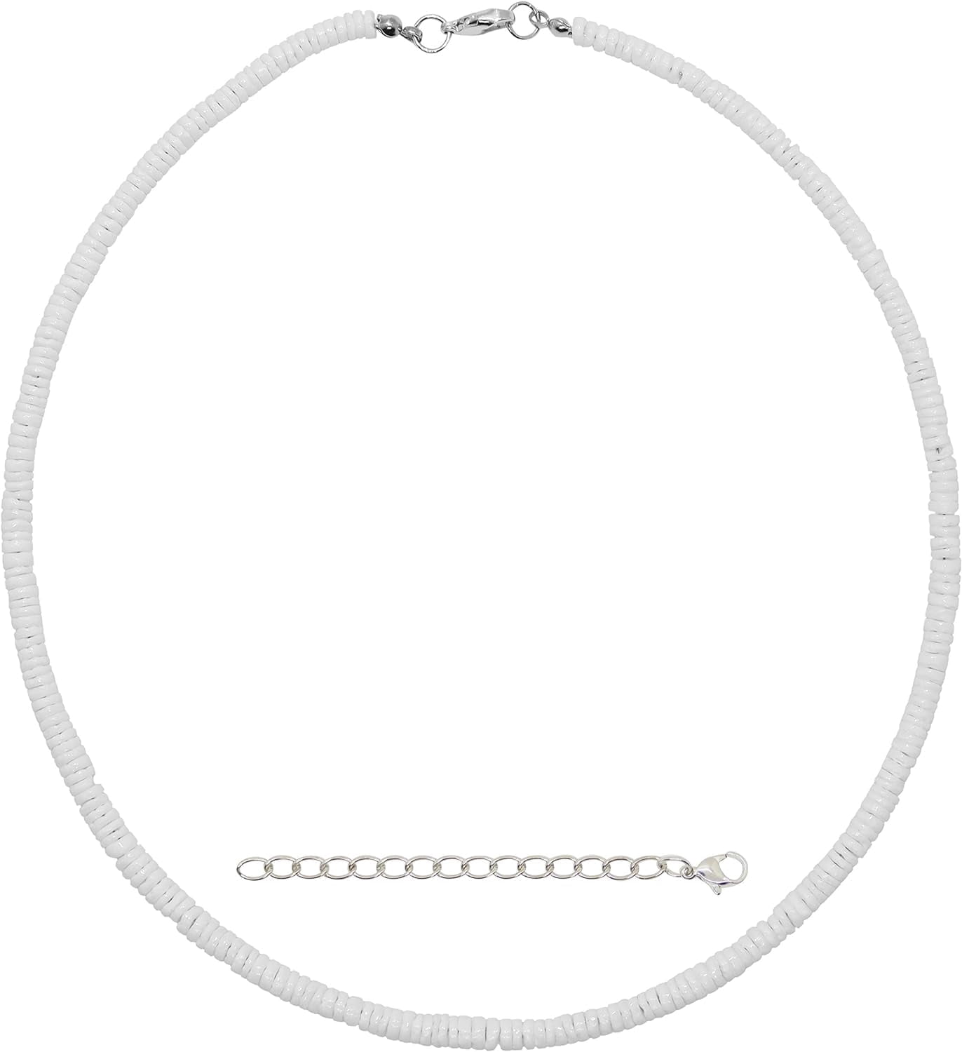 FROG SAC White Puka Shell Necklace for Men, Seashell Necklaces with ...