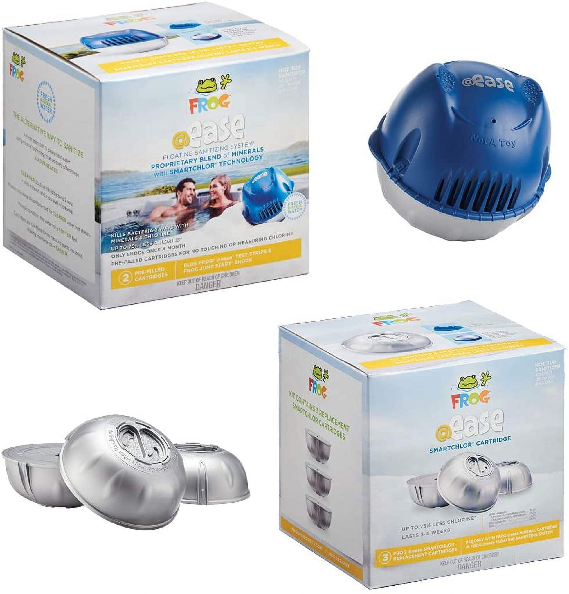 FROG @ease Floating Sanitizing System plus FROG @ease SmartChlor ...