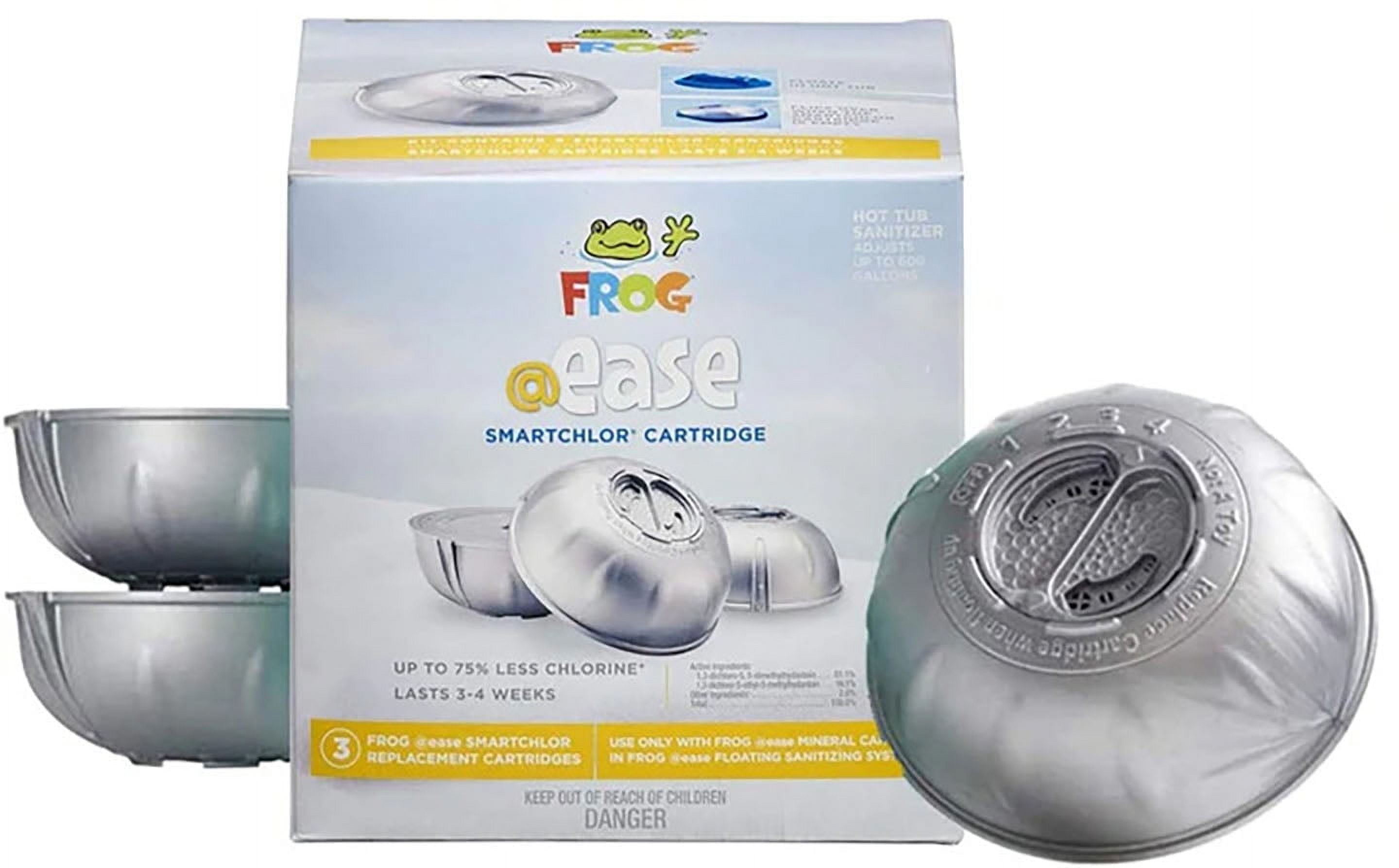 FROG @ease Floating Sanitizing System, SmartChlor Cartridges, 3 Pack ...