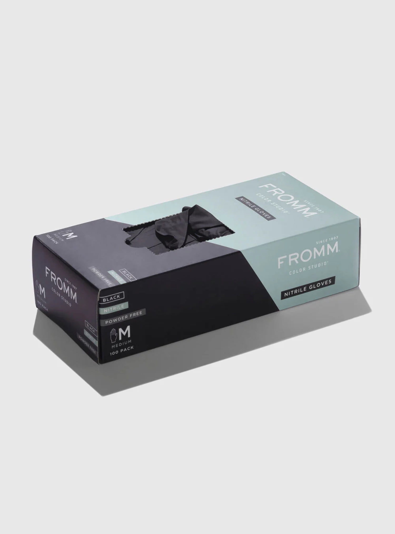 FROMM Color Studio Black Nitrile Gloves - Walmart.com