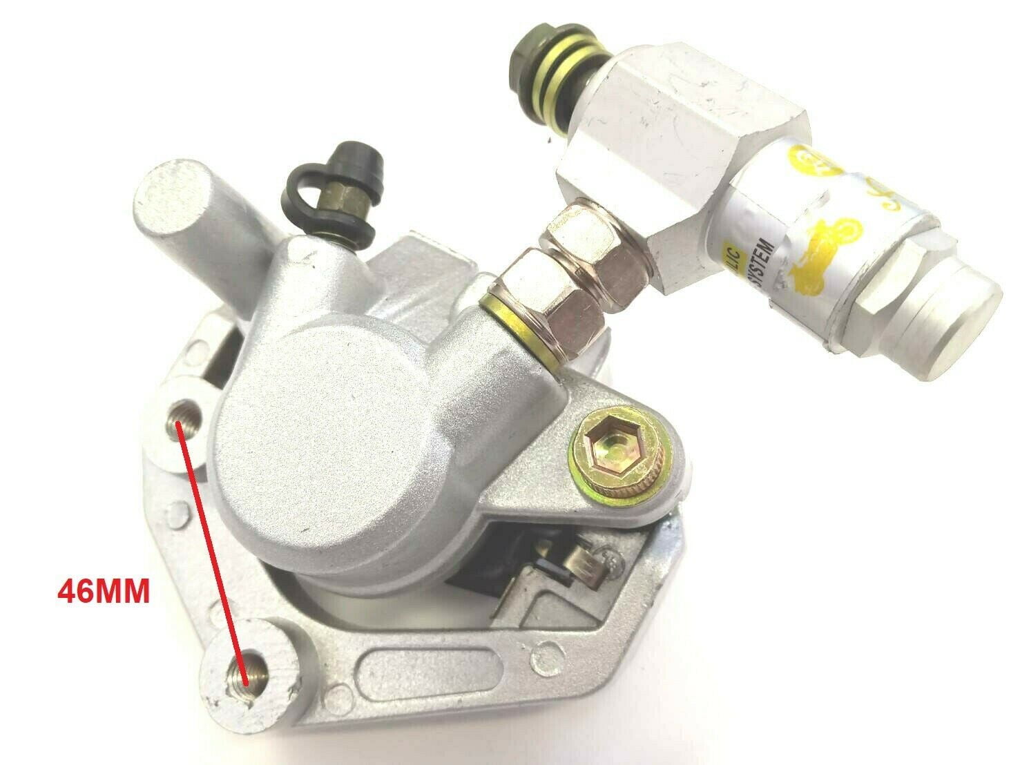 FRONT ABS BRAKE CALIPER FOR GY6 MOPED SCOOTER MOTORCYCLE BK16 - Walmart.com