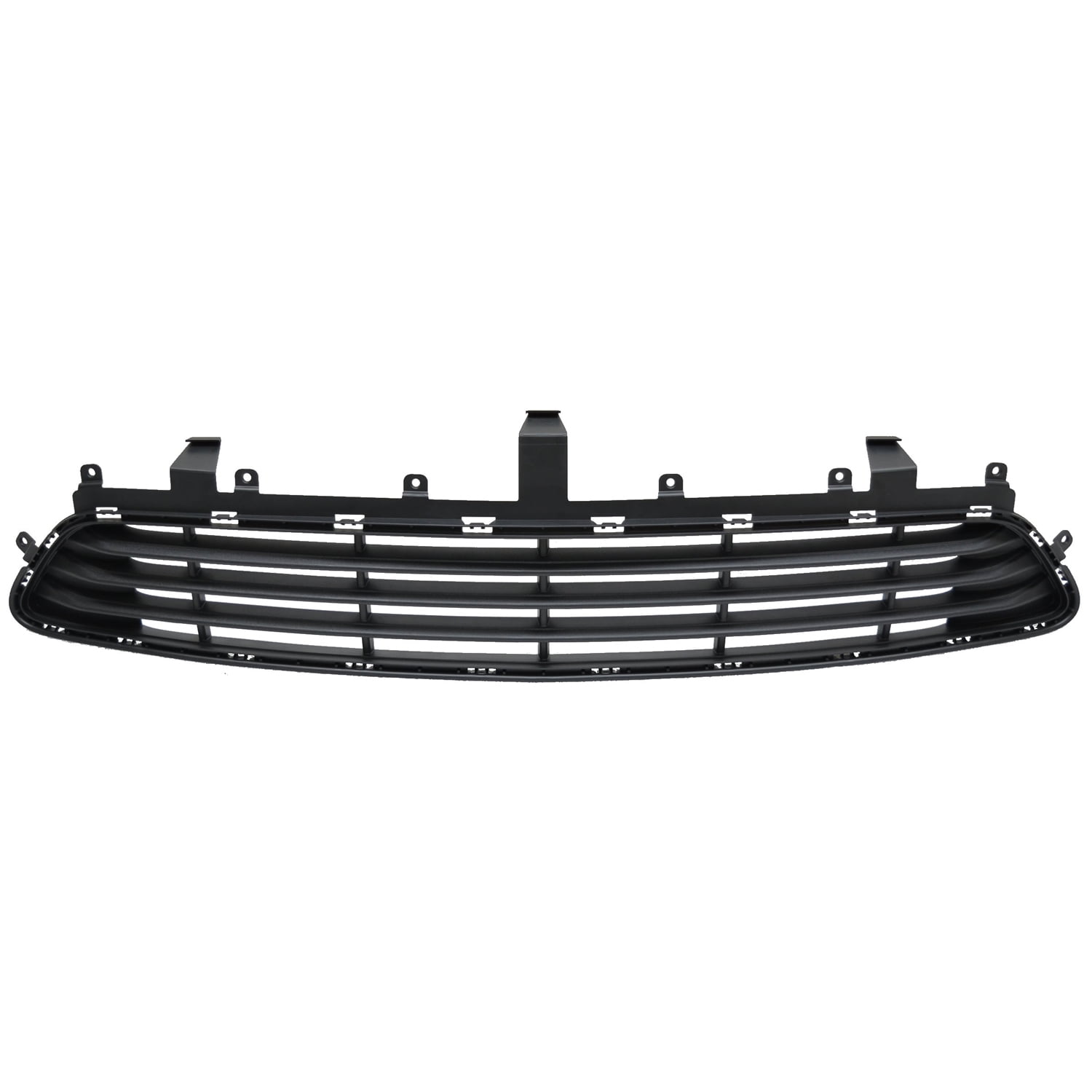 FRONT BUMPER COVER GRILLE; TEXTURED BLACK; MADE OF PP PLASTIC; [GM ...