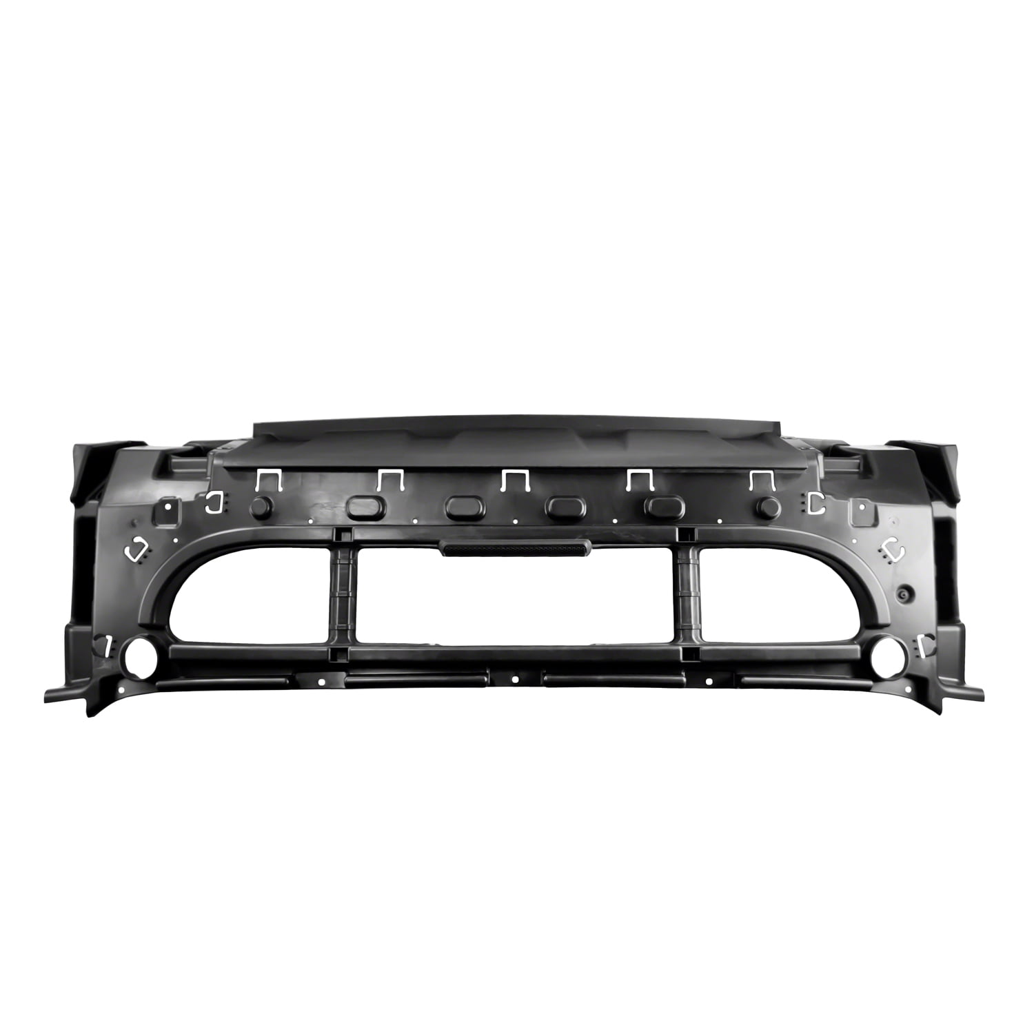 FRONT BUMPER COVER SUPPORT; WITH HOLE; TIES END CAPS AND CENTER CAP ...