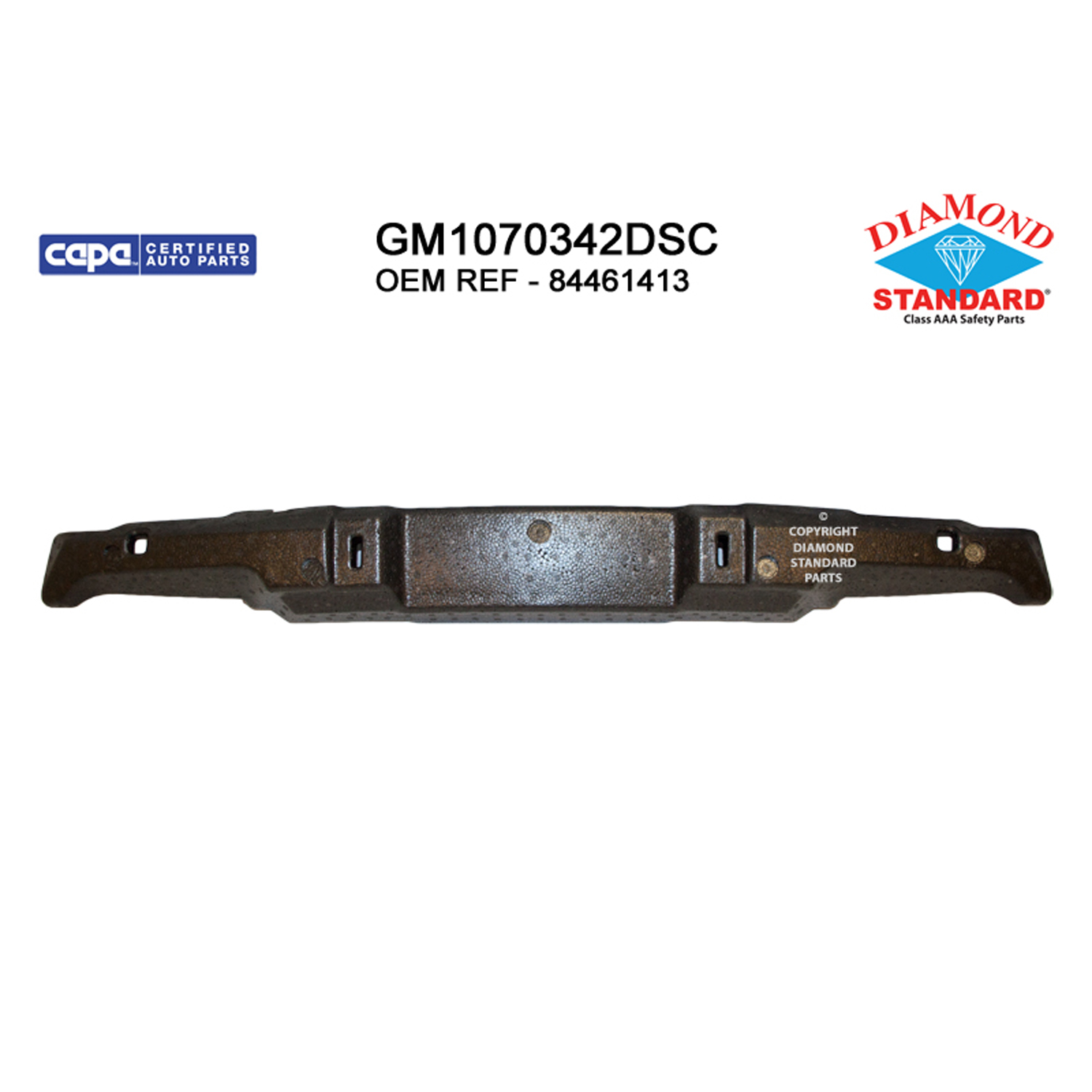 FRONT BUMPER IMPACT ABSORBER; MADE OF EPP FOAM - Walmart.com