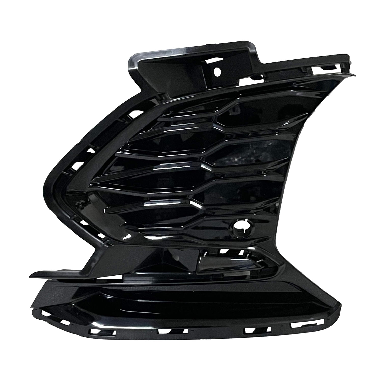 FRONT DRIVER SIDE BUMPER COVER GRILLE; RS MODEL; GLOSS BLACK; MADE ...