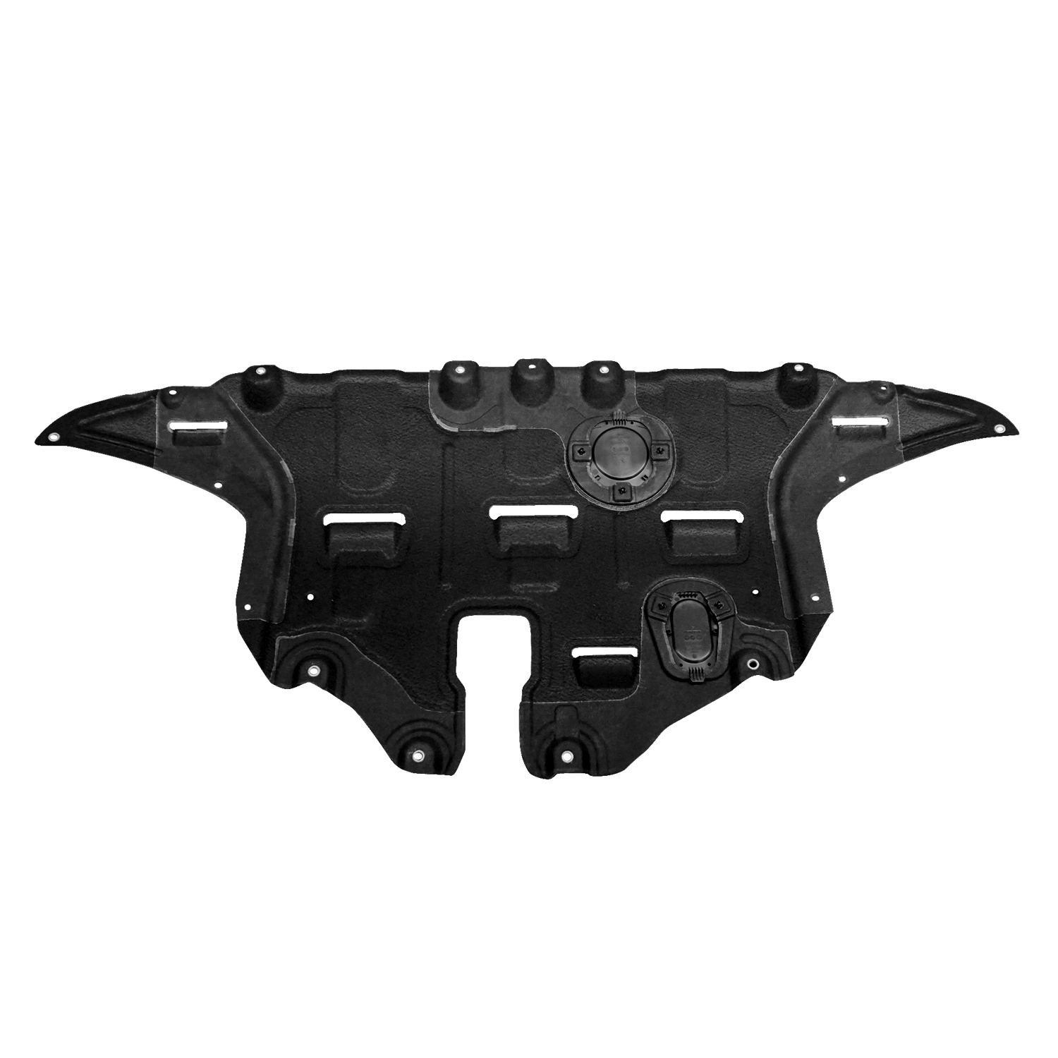 FRONT FORWARD UNDERCAR SHIELD ASSEMBLY; WITH AWD; HEAT FORMED; MADE ...