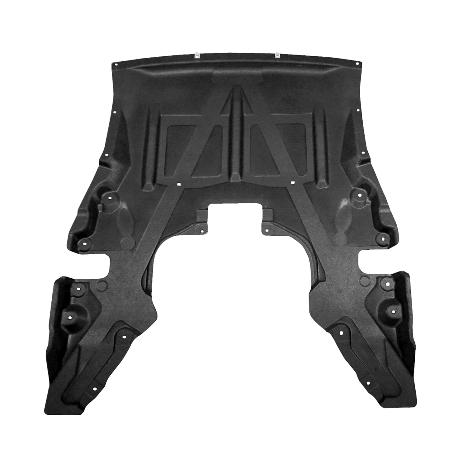 FRONT FORWARD UNDERCAR SHIELD; HEAT FORMED; MADE OF PET PLASTIC ...