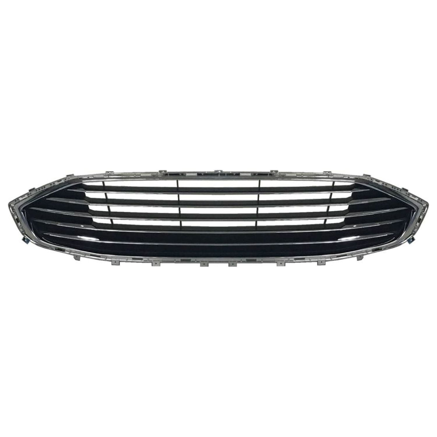 FRONT GRILLE; 5-CHROME BAR TYPE WITH CHROME OUTER MOLDING; MADE OF ...