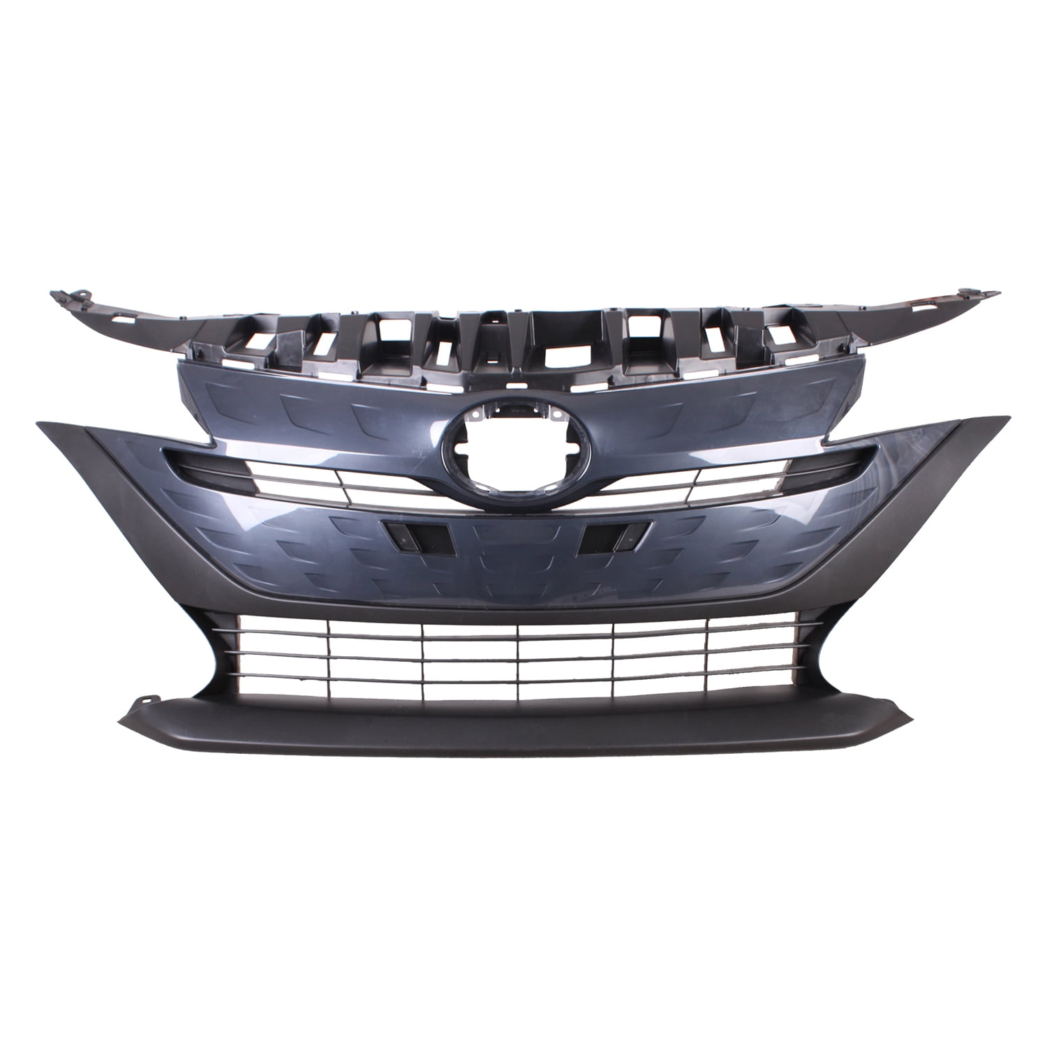 FRONT GRILLE; FOR USE WITHOUT PARK ASSIST; INCLUDES DARK GRAY MOLDING ...