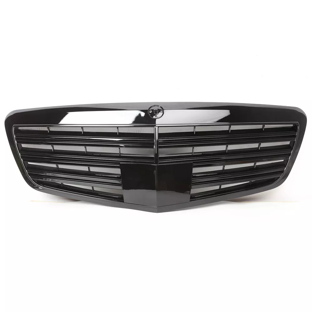 FRONT GRILLE GRILL FOR Mercedes Benz S-Class W221 S550 S600 GLOSS BLACK ...