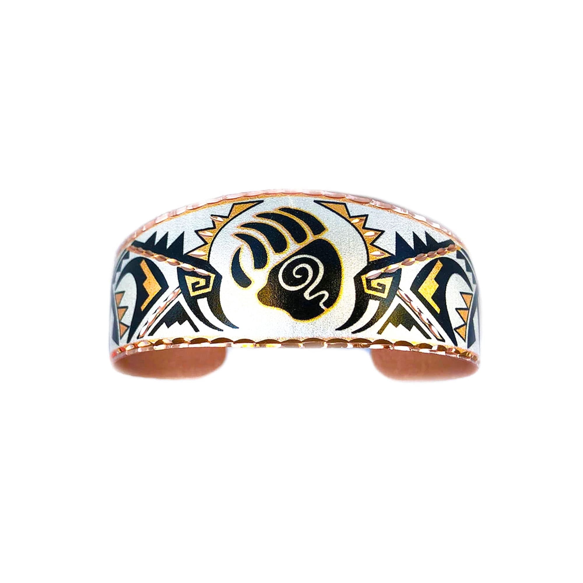 FRONT LINE JEWELRY Bear Claw Bracelet Cuff – Artisan Native-Inspired ...