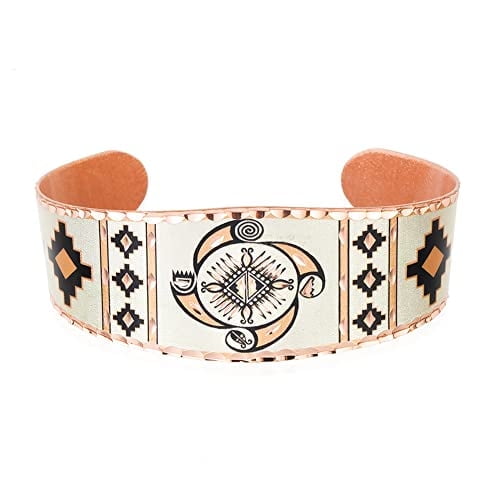 FRONT LINE JEWELRY Southwest Four Elements Copper Cuff Bracelet ...