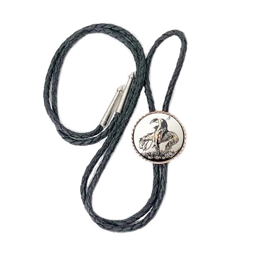 FRONT LINE JEWELRY Western Bolo Ties/Animal Bolo Ties/Grizzly Bear ...