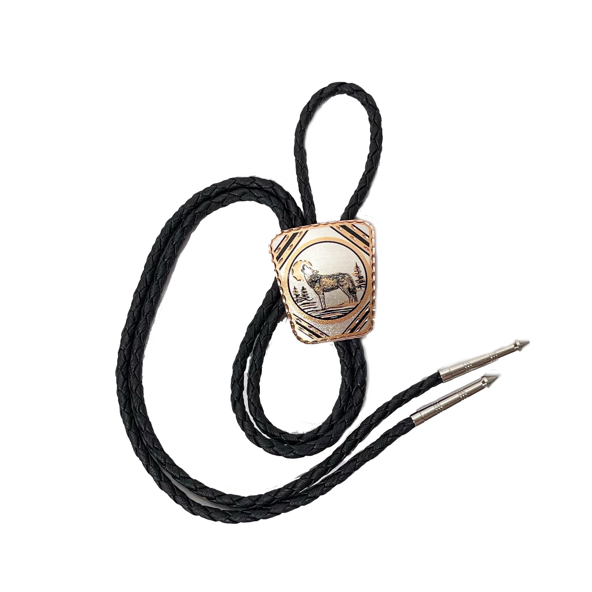 FRONT LINE JEWELRY Western Bolo Ties/Animal Bolo Ties/Grizzly Bear ...