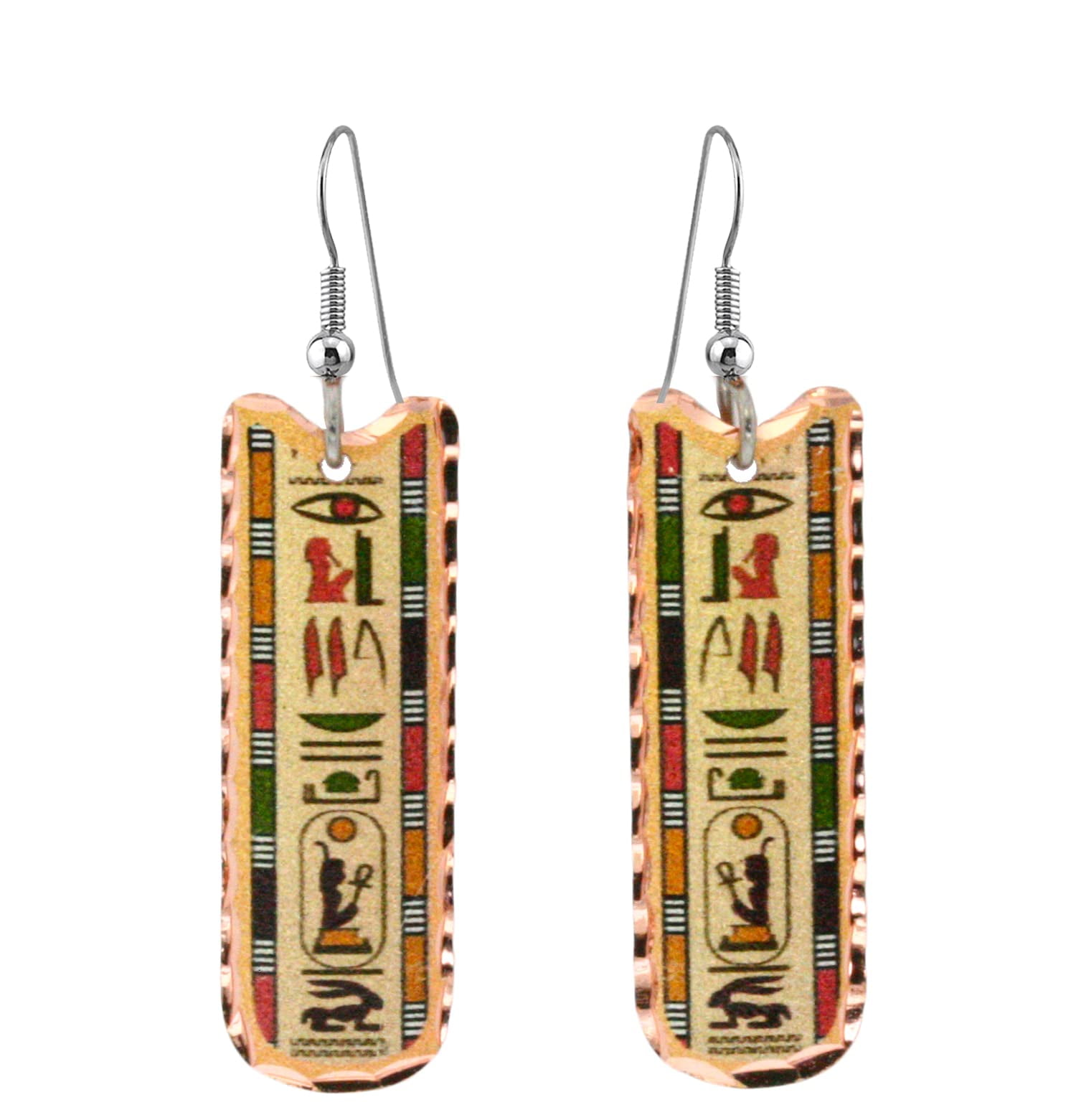 FRONT LINEJEWELRY Ancient Egyptian Eye of Horus Scarab Beetle Lotus ...