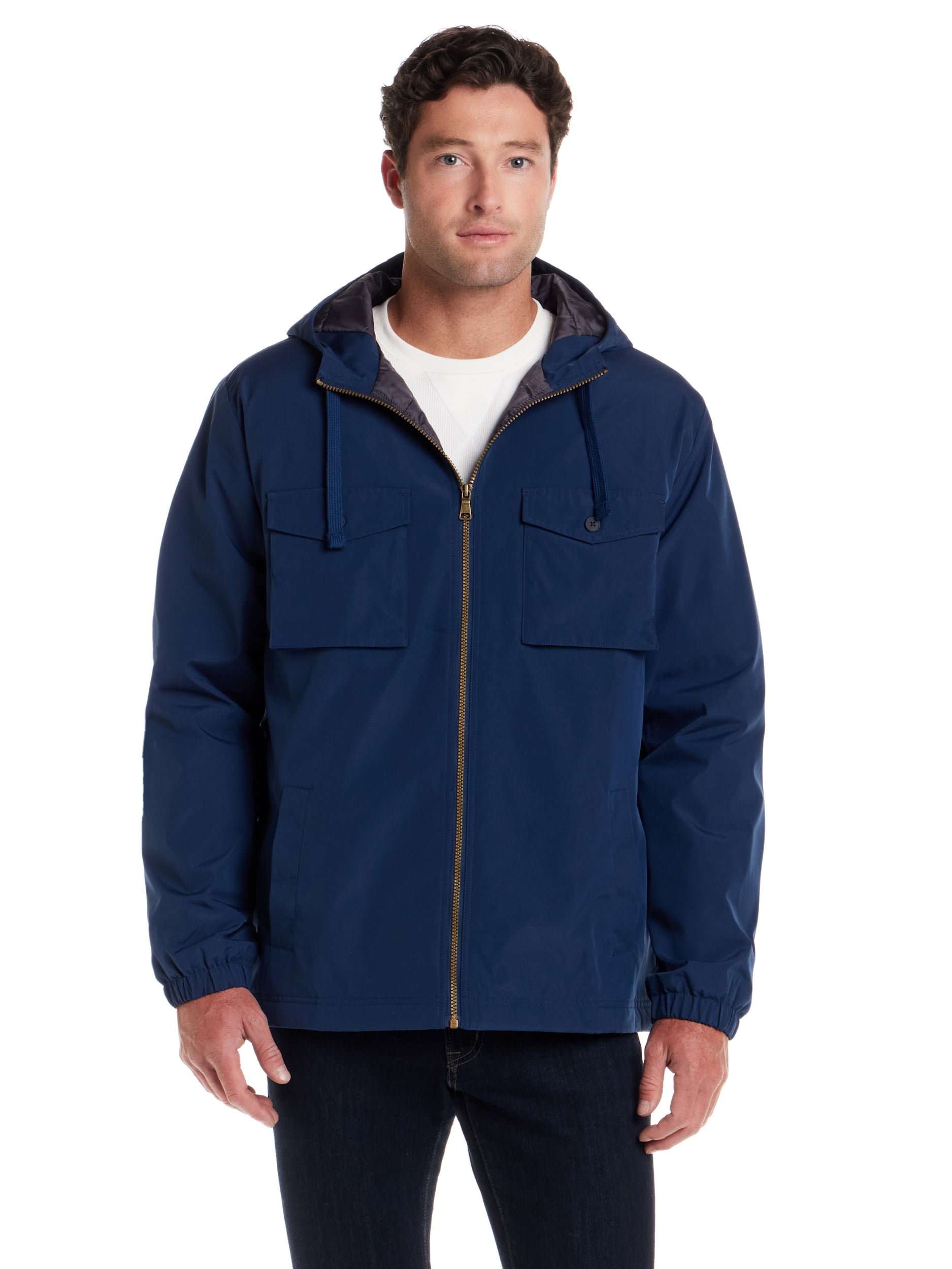 Frontier Threads Men's Lined Poly Memory Hooded Safari Jacket - Walmart.com