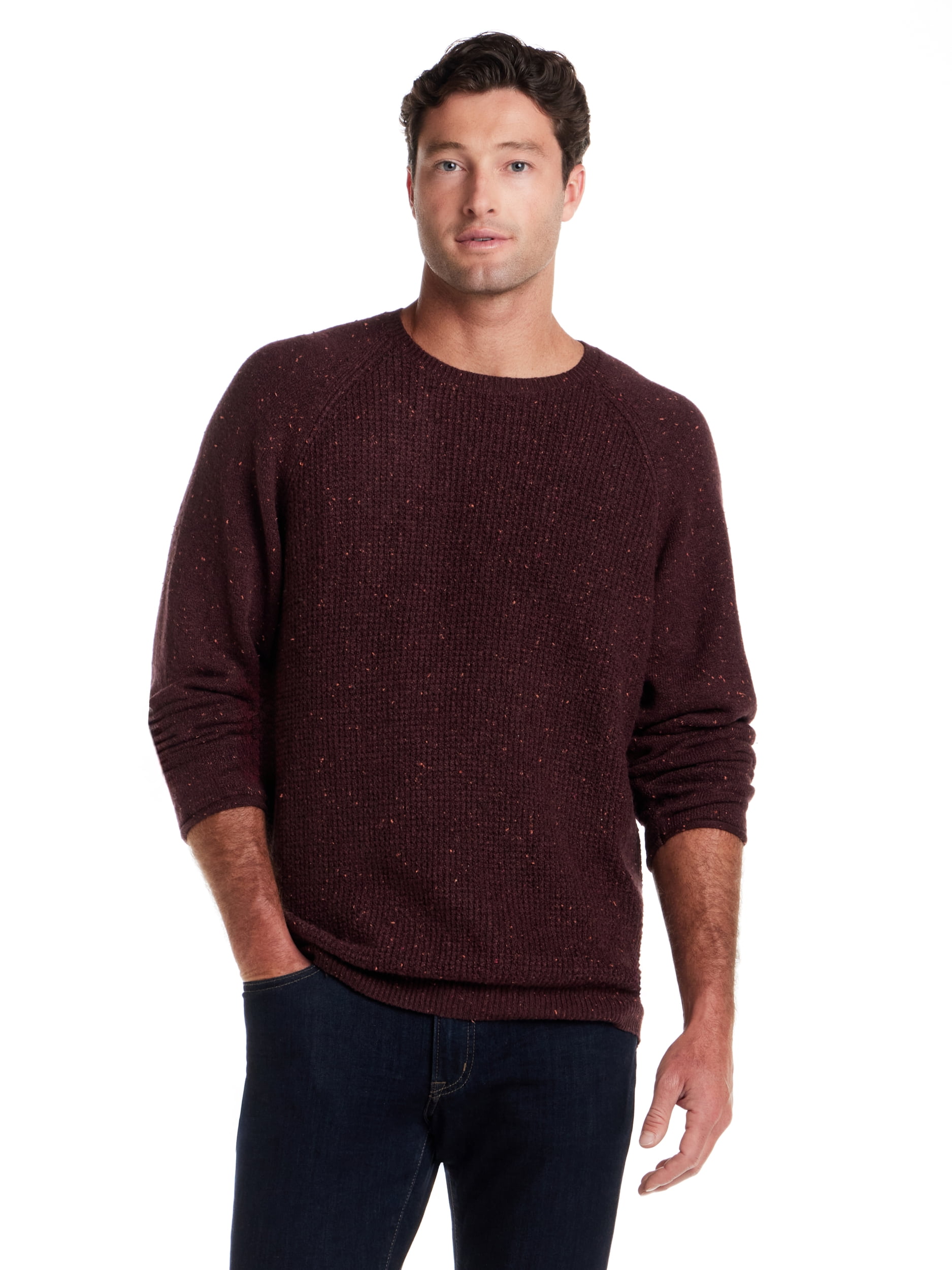 Frontier Threads Men's Donegal Crew Neck Sweater - Walmart.com
