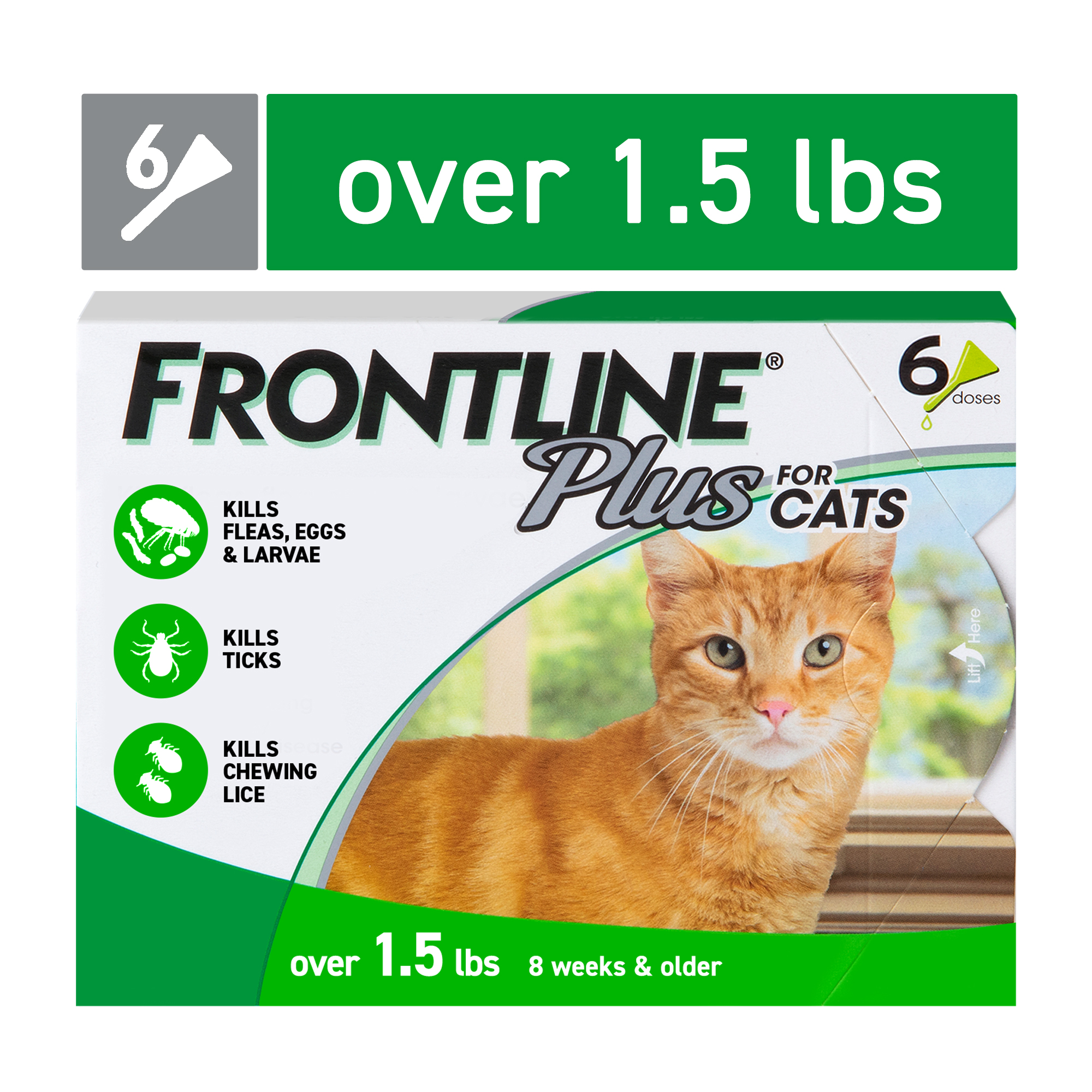 FRONTLINE® Plus for Dogs Flea and Tick Treatment, Small Dog, 5-22 lbs ...