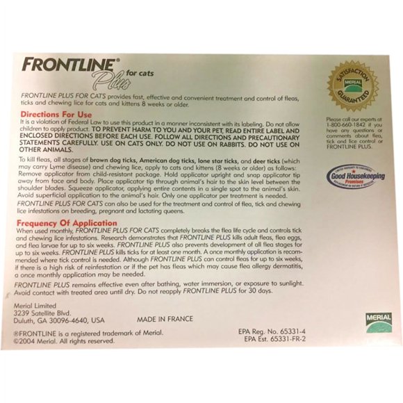 Frontline Plus in Pets Shop By Brand - Walmart.com