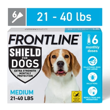 FRONTLINE Plus Flea and Tick Medicine for Dogs, Small Dogs 5-22 Pounds ...