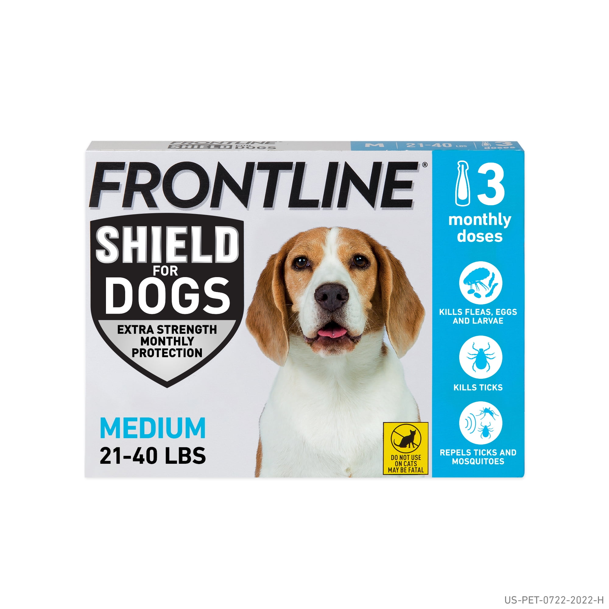 Free Shipping! FRONTLINE¬Æ Shield for Dogs Flea & Tick Treatment ...