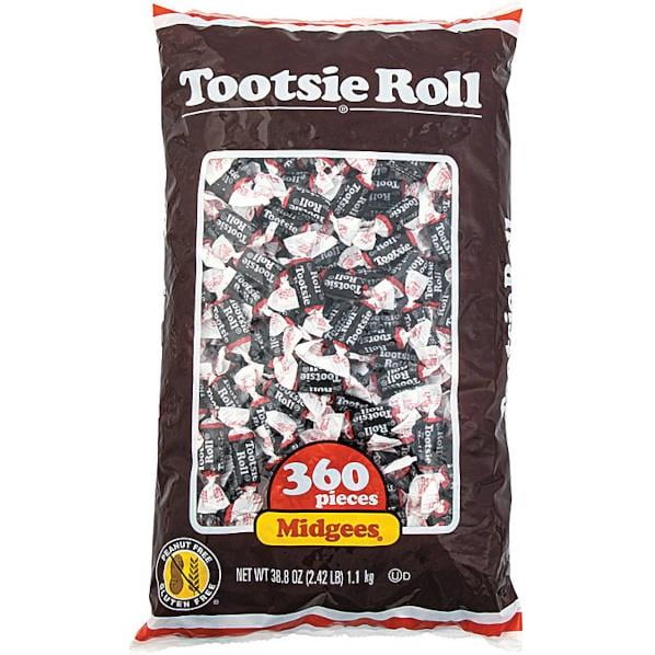 FROOTIES bag candy chocolate tootsie roll 360 Count 2.42 LBS - Walmart.com