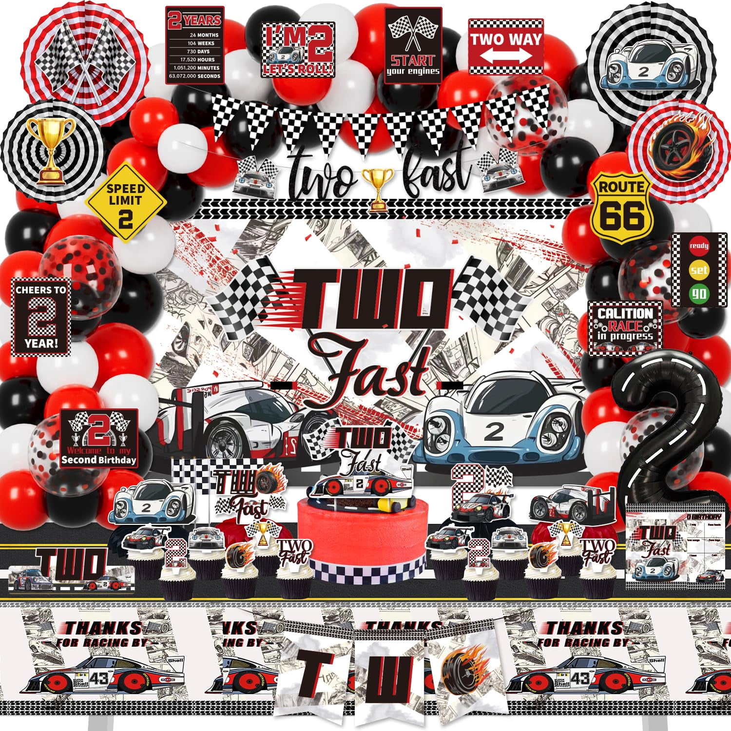 FROUFING Winter silver Royal SSF20 blue and white balloon Garland Arch ...