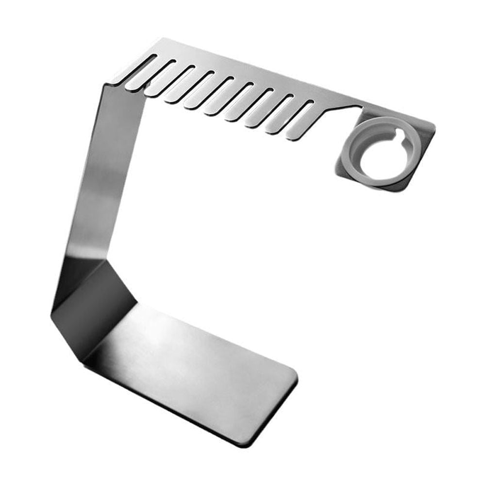 FROVOL 1pc Desktop Stainless Steel Dock With Strap Storage Bracket ...