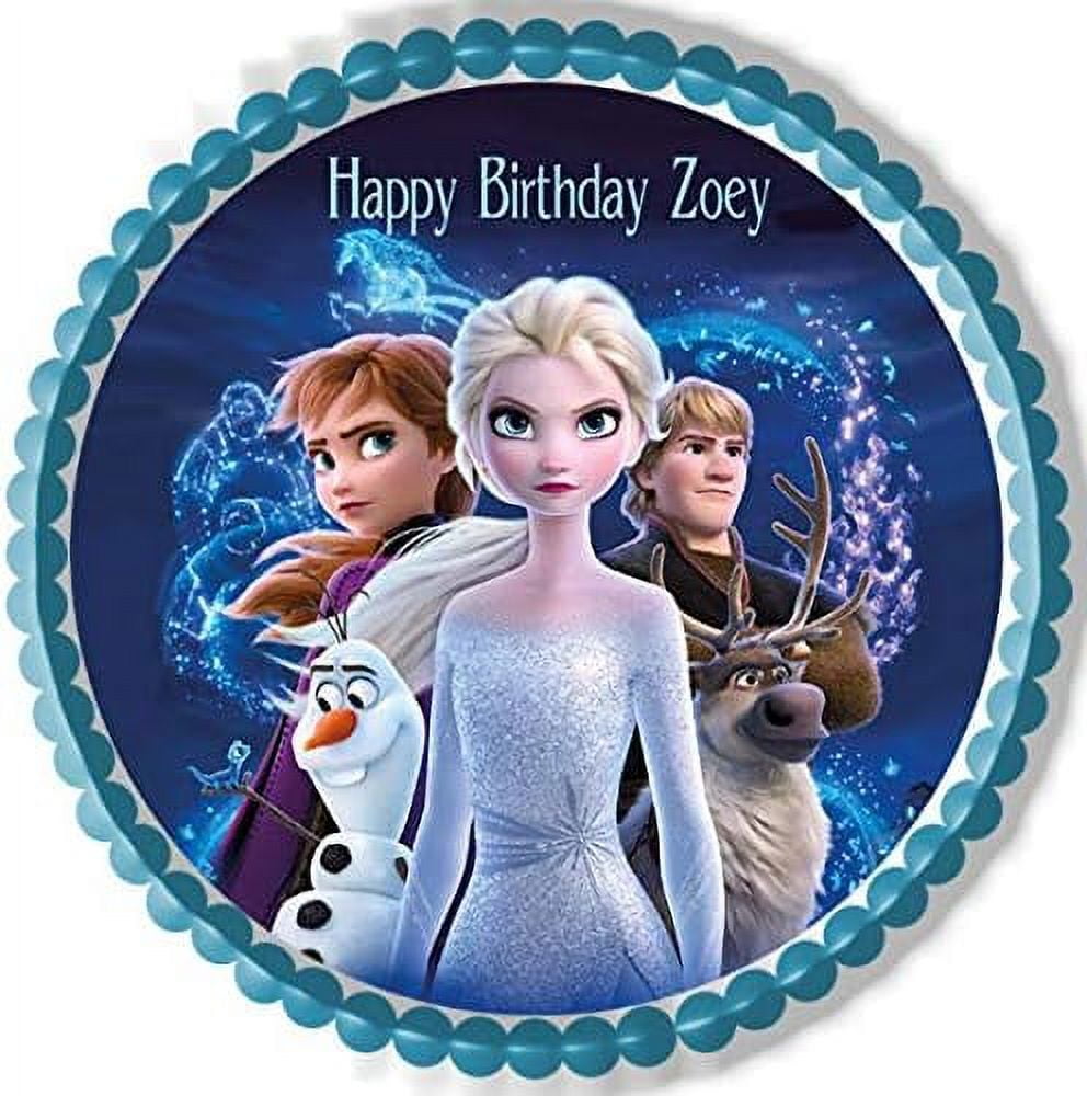 FROZEN II (Nr1) - Topper - 10" round - Walmart.com