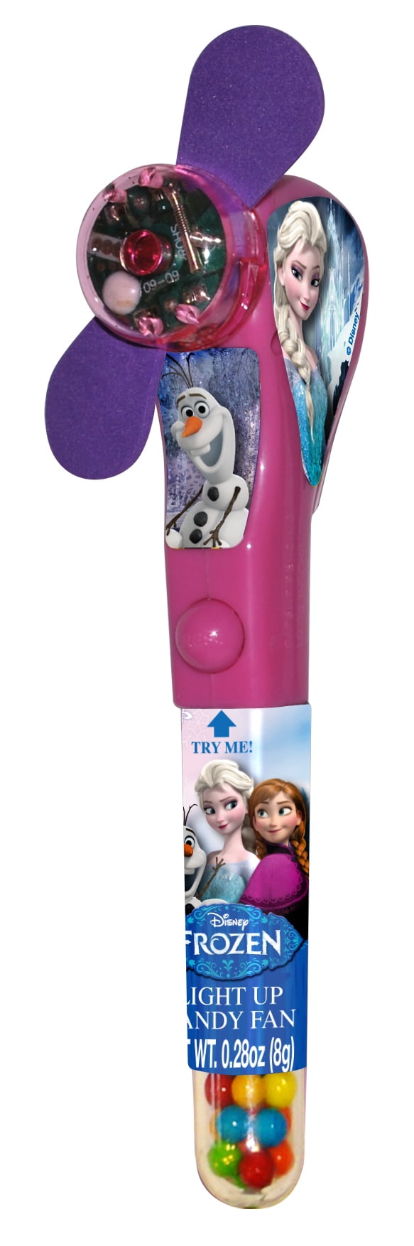 Disney Frozen Light Up Fan - Elsa and Anna - 3+ Years - Walmart.com
