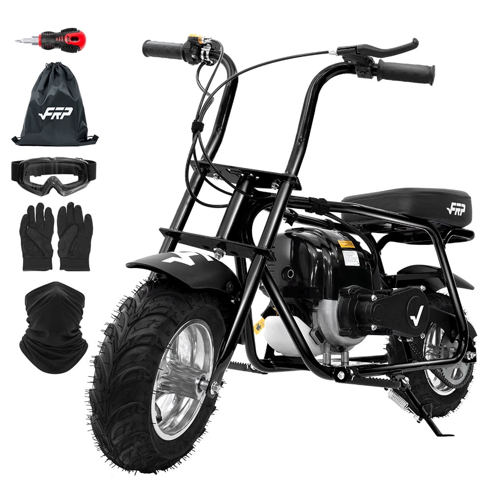 FRP 40CC Mini Dirt Bike Ultra Package, 4-Stroke Kids Mini Bike with Pull Start, Mini Pit Bike ...