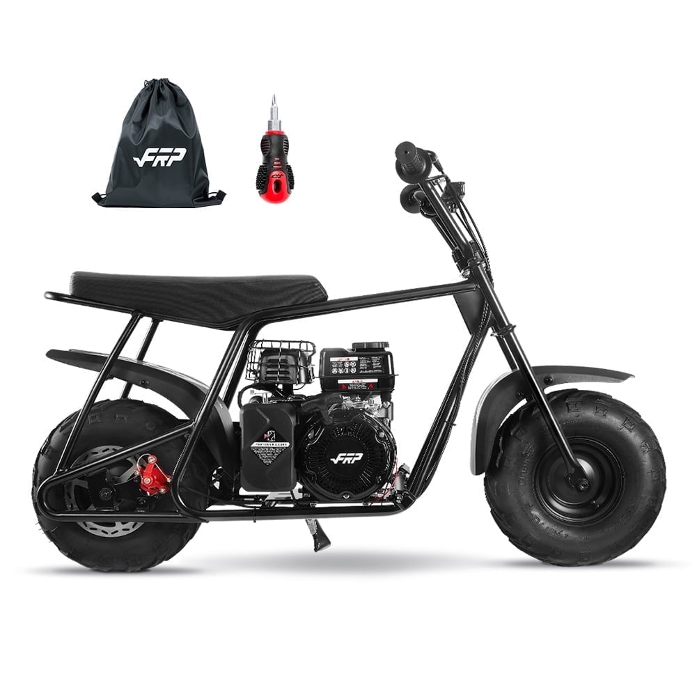 FRP Mini Dirt Bike 99CC Gas Powered for Kids and Adults, 28MPH Off-Road ...