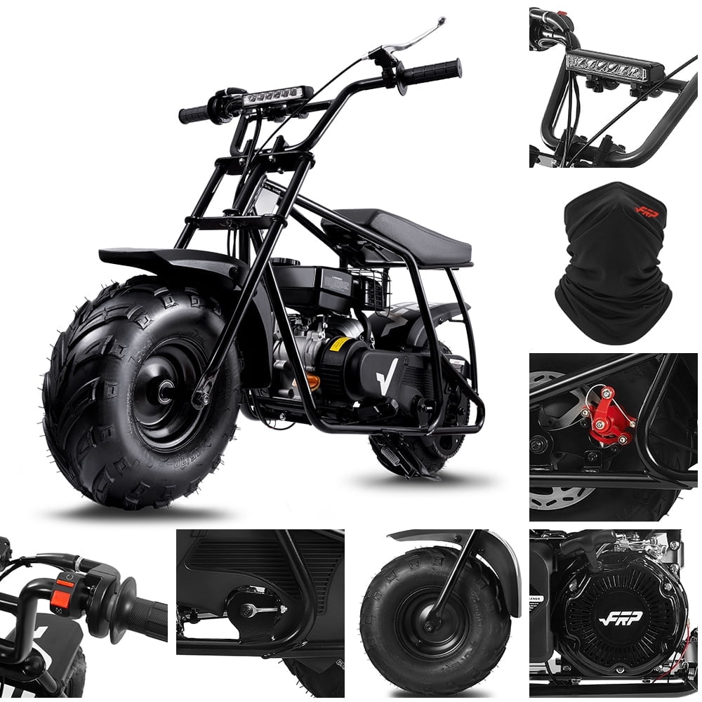 FRP GMB100 99CC 4-Stroke Mini Bike, Off-Road, LED Headlight, 28 Mph ...