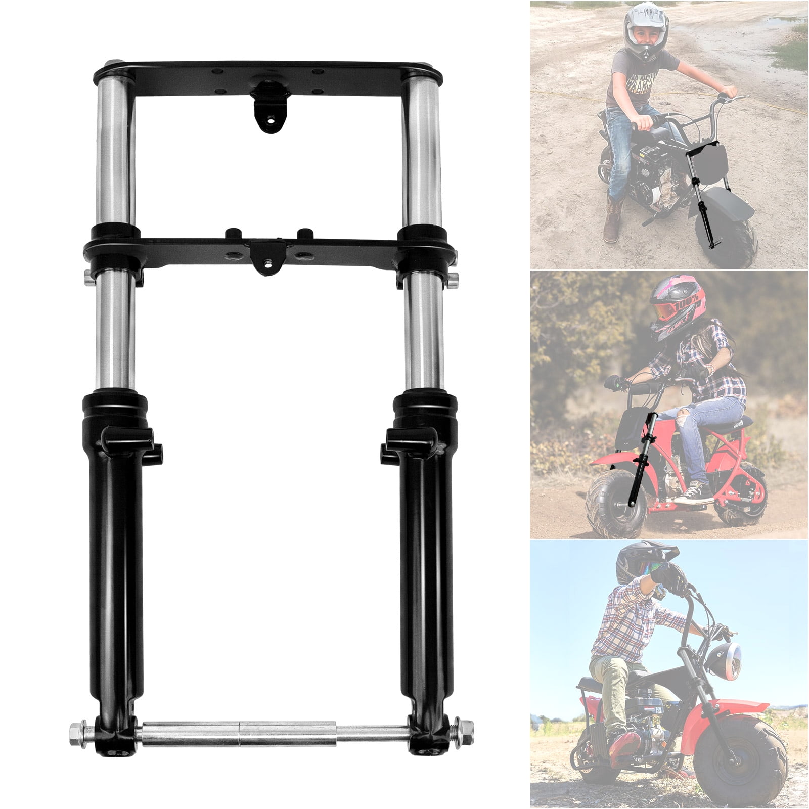 FRP Minibike Suspension Kit - Front Forks with Hydraulic Shock Absorber ...