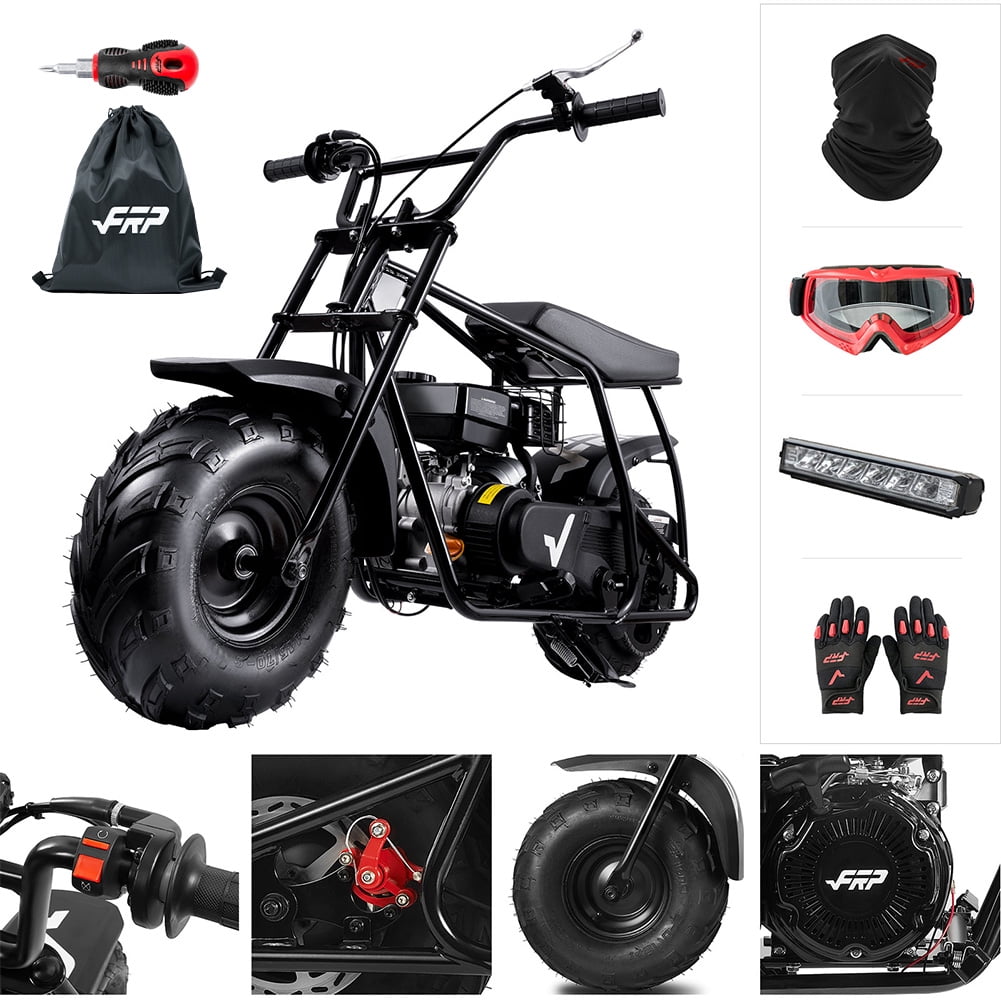 FRP Ultra Package GMB100 Gas Powered Mini Dirt Bike 99CC for Kids and ...