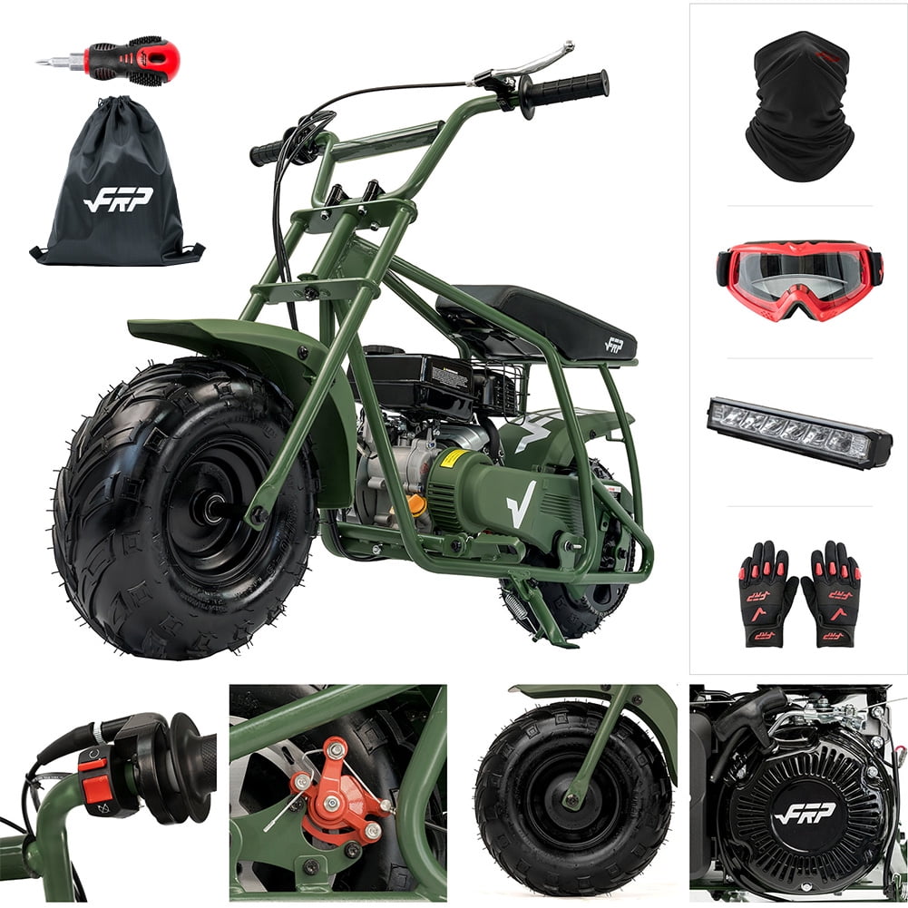 FRP Ultra Package GMB100 Gas Powered Mini Dirt Bike 99CC for Teenagers ...