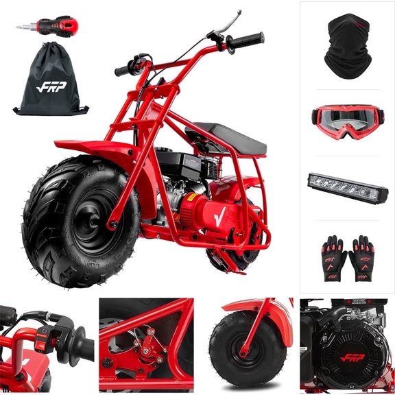 Drift Hero 1000W, 48V Motorized Electric Mini Bike, 90-100 Min Run Time ...