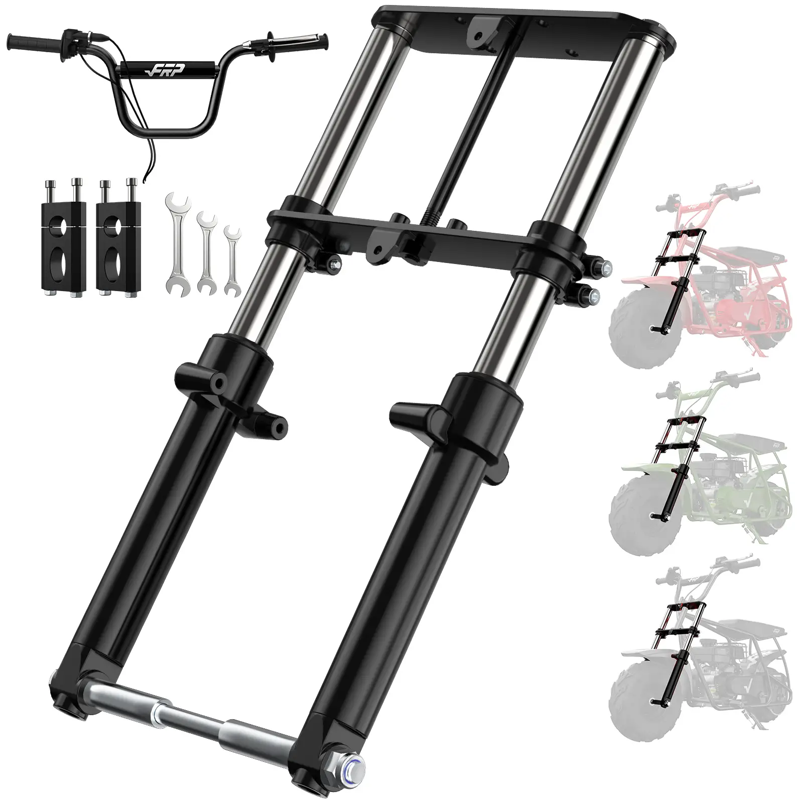FRP Universal Minibike Front Suspension, with Mounting Hardware, with ...
