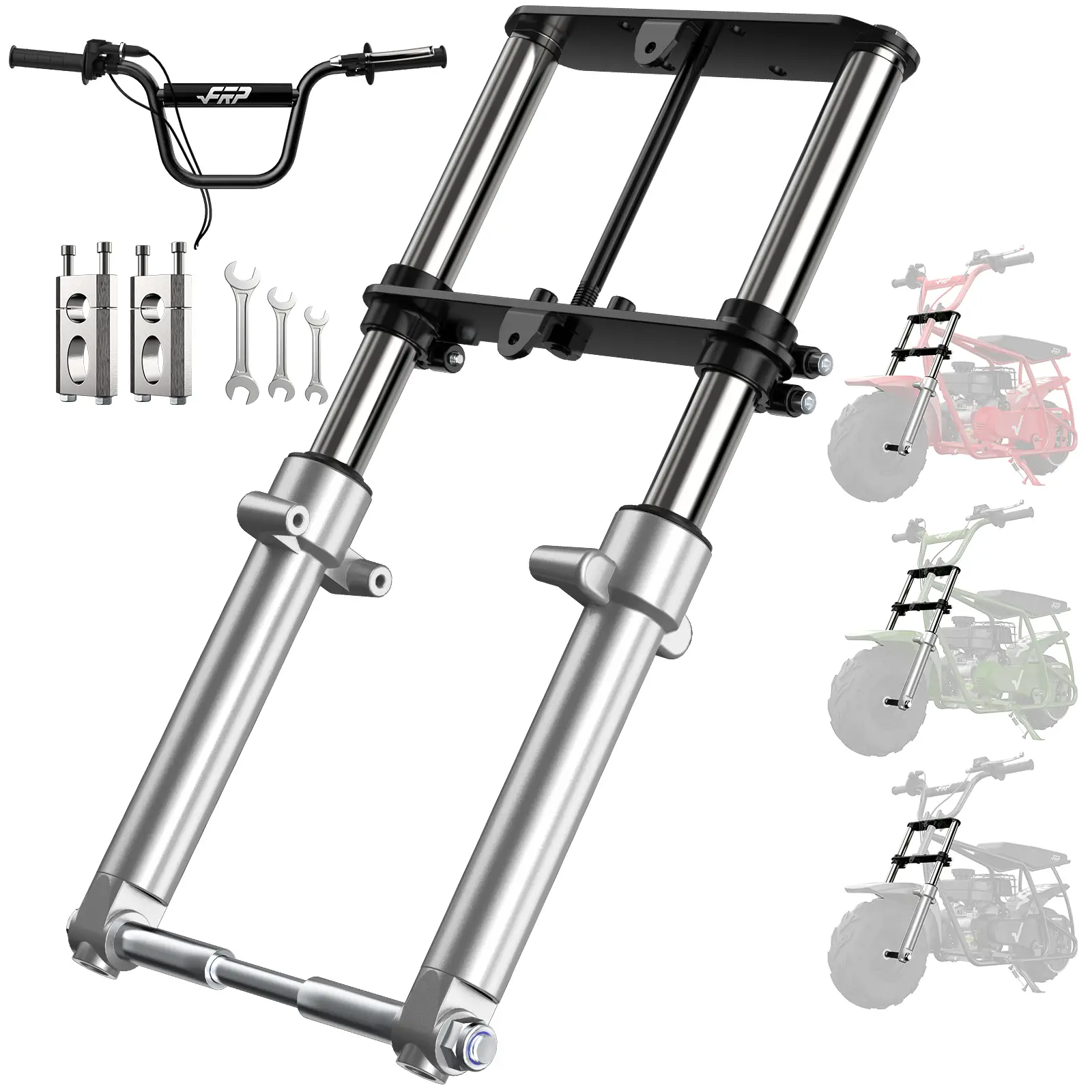FRP Universal Minibike Front Suspension, with Mounting Hardware, with ...