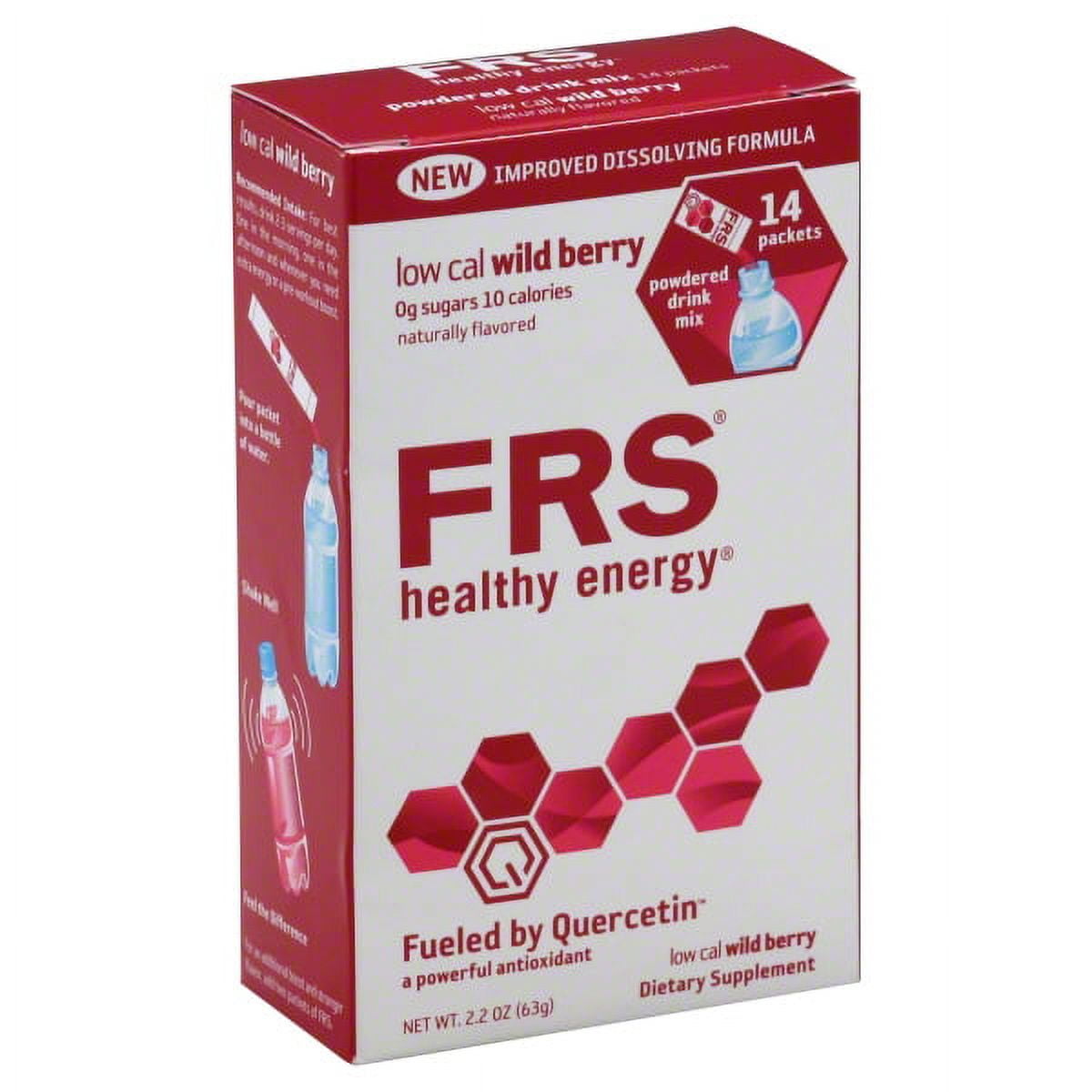 FRS FRS Healthy Energy Powdered Drink Mix, 14 ea - Walmart.com